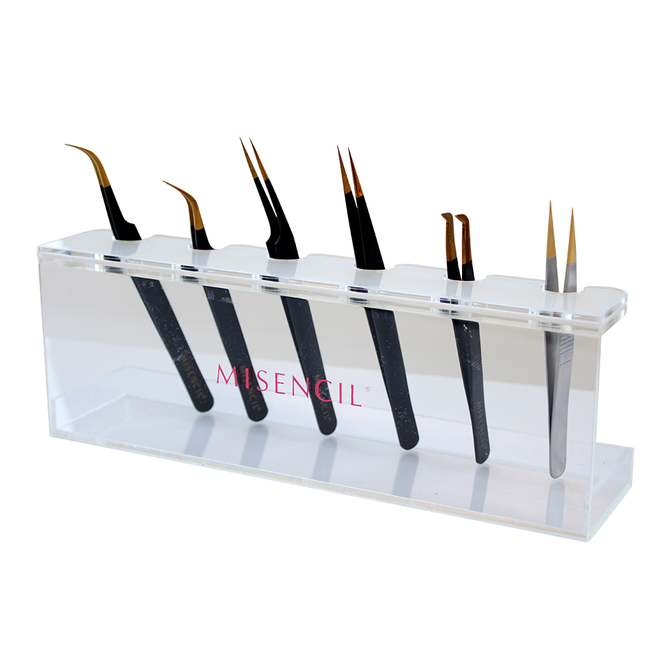 Tweezer/brush storage rack – MISENCIL